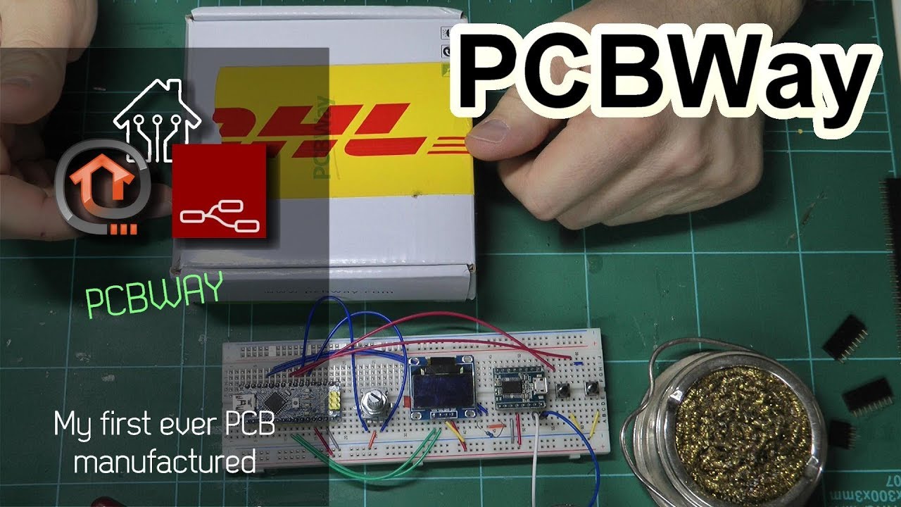 My first PCB from PCBWay: review and soldering - YouTube