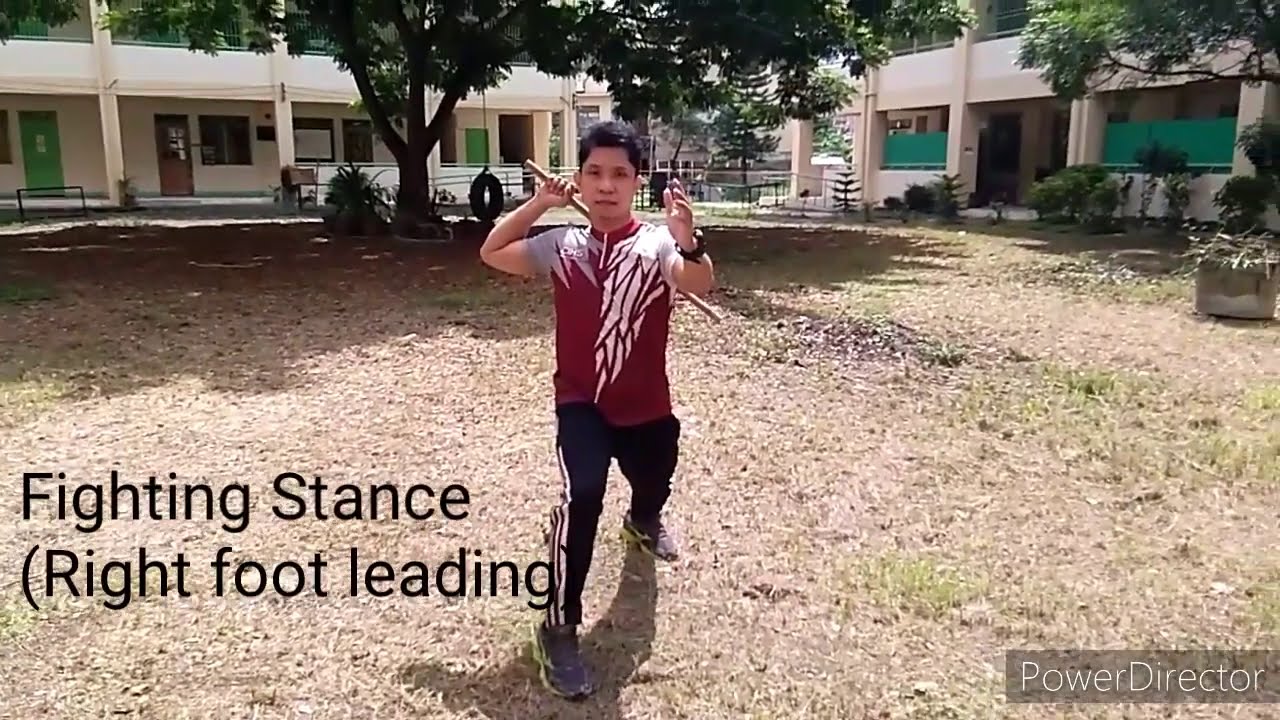 ARNIS TUTORIAL: (Sticks Excercises and Stances) - YouTube