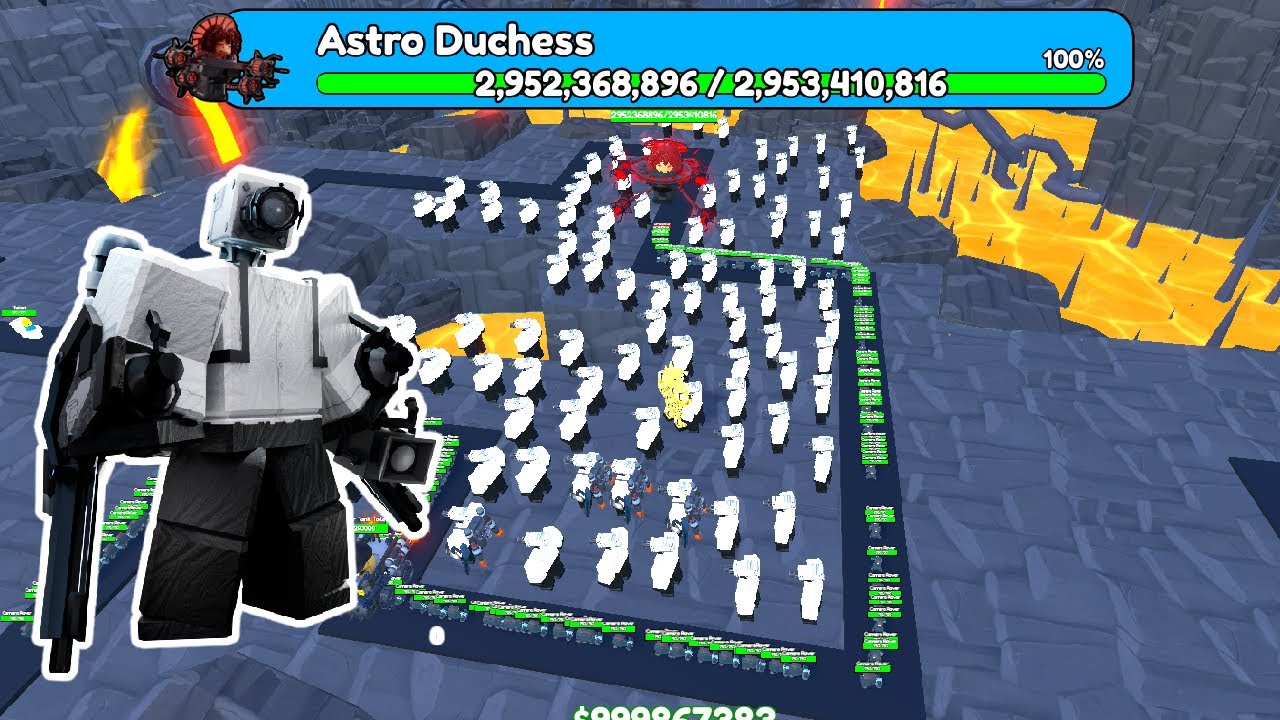 100 BUFF NEW ENGINEER vs ASTRO DUCHESS TOILET!! (Toilet Tower Defense) - YouTube