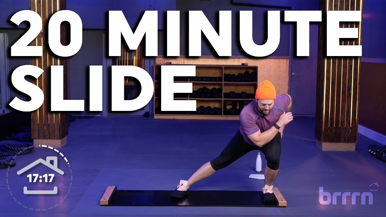 20 Minute Non-Stop Slide Board Workout (Feat. Brrrn Founder—Jimmy T ...