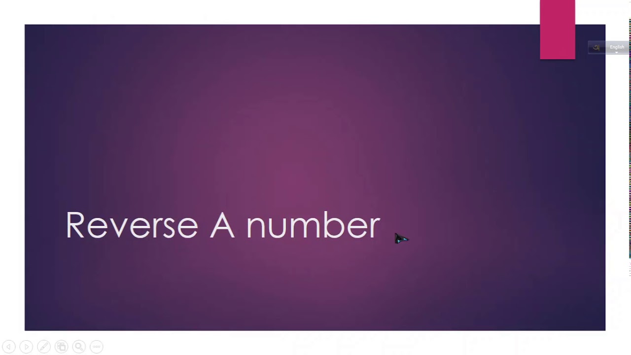 Reverse A Number In C Programming Bangla Tutorial Youtube