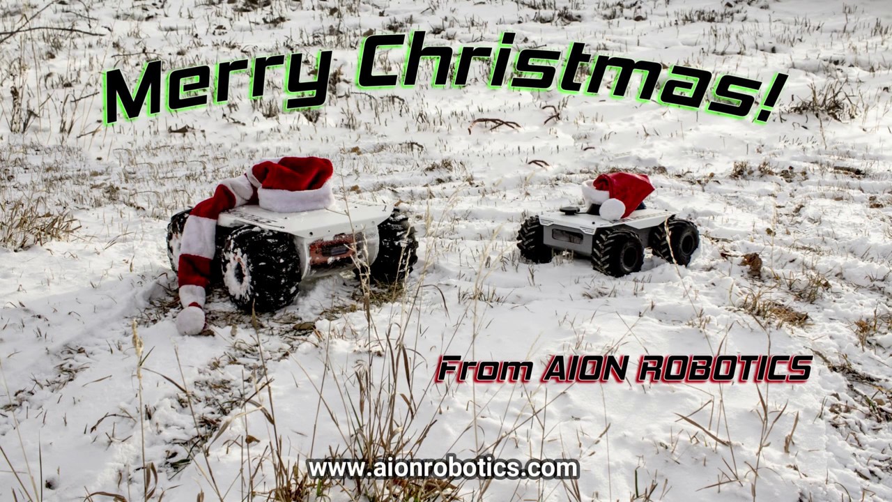 AION ROBOTICS - CHRISTMAS FUN! - YouTube
