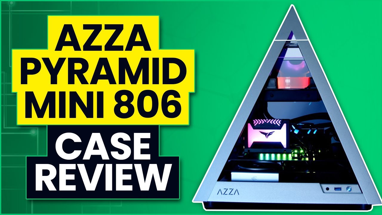 Azza Pyramid Mini 806 Case Review & Thermal Testing - YouTube