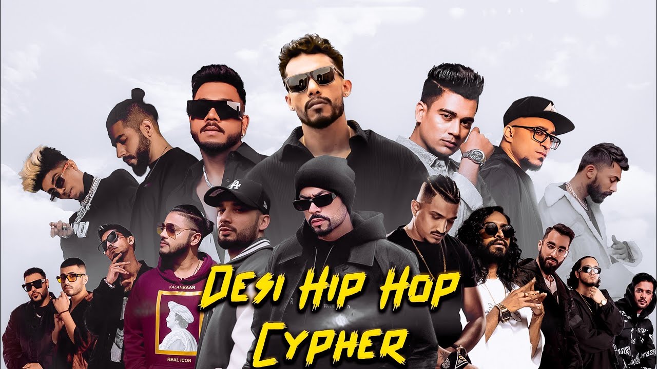 DESI HIP HOP CYPHER (40 Rappers) Prod. By Ether - YouTube
