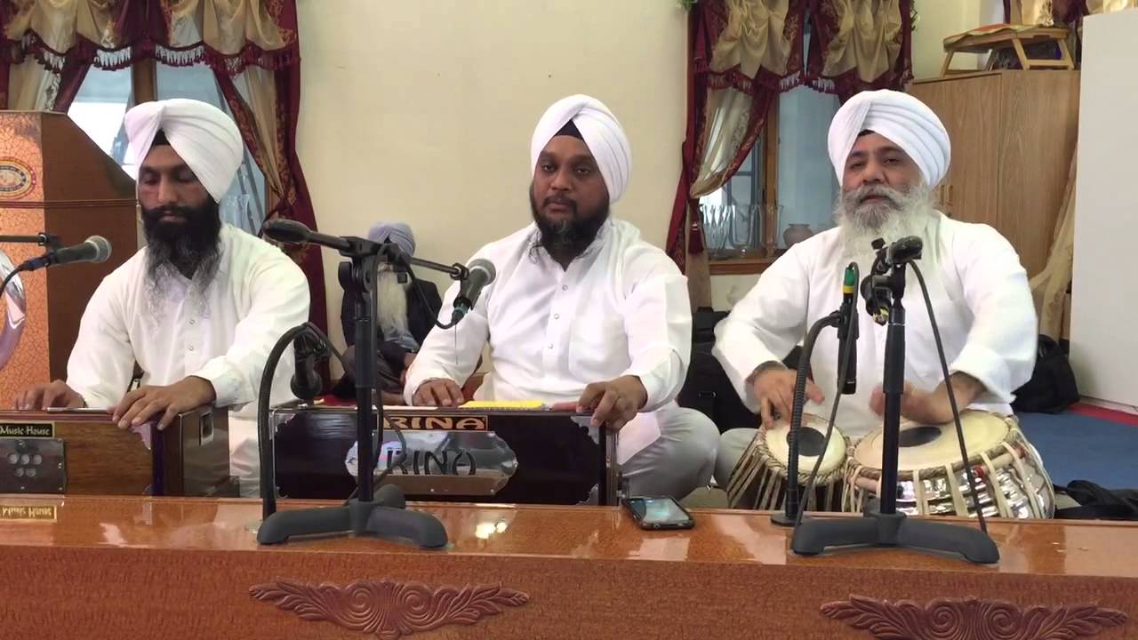 Bhai Karmjit Singh Shant .Ustad Raghbir Singh Tabla -RAj Lela Tera ...