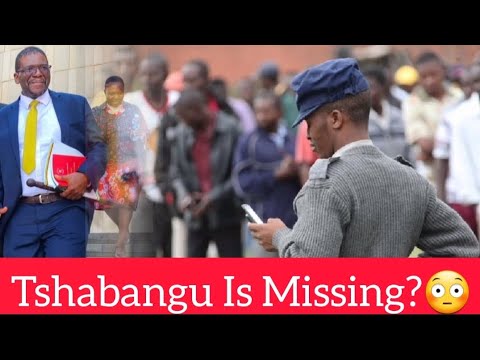 SHOCKING! Tshabangu Is Missing?😳 - YouTube