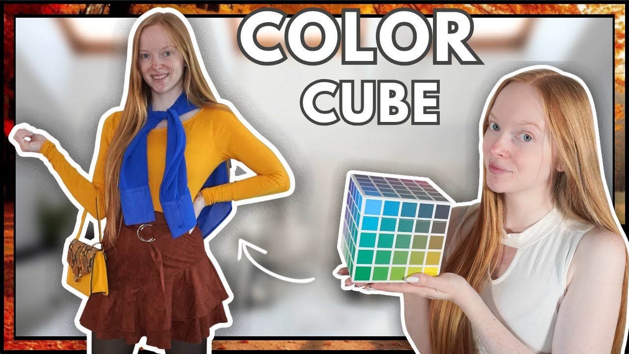 Creating FALL Outfits with the COLOR CUBE #colorcube #fall #outfits - YouTube