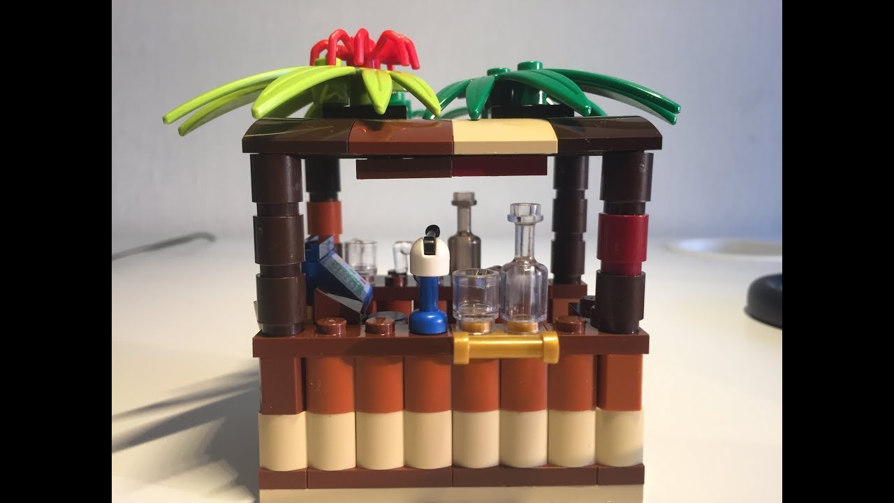 Lego Mini Beach Bar MOC - YouTube