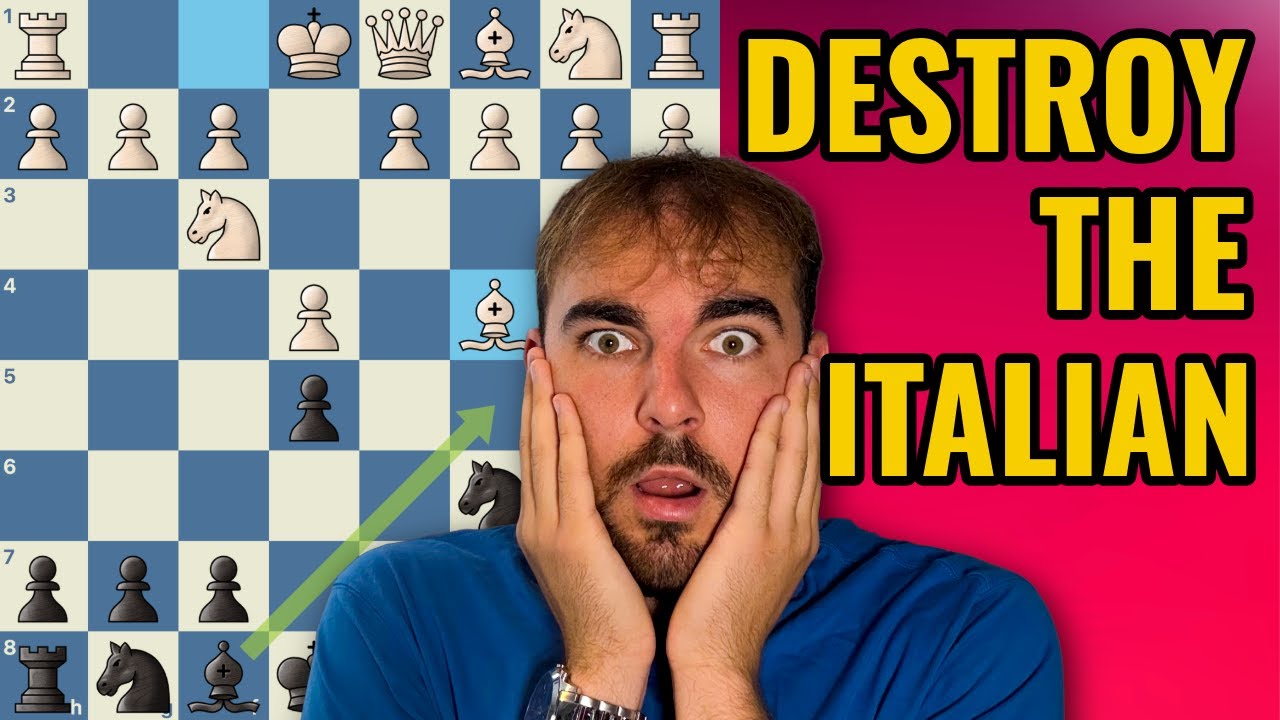 This is How to CRUSH The Italian Opening - YouTube