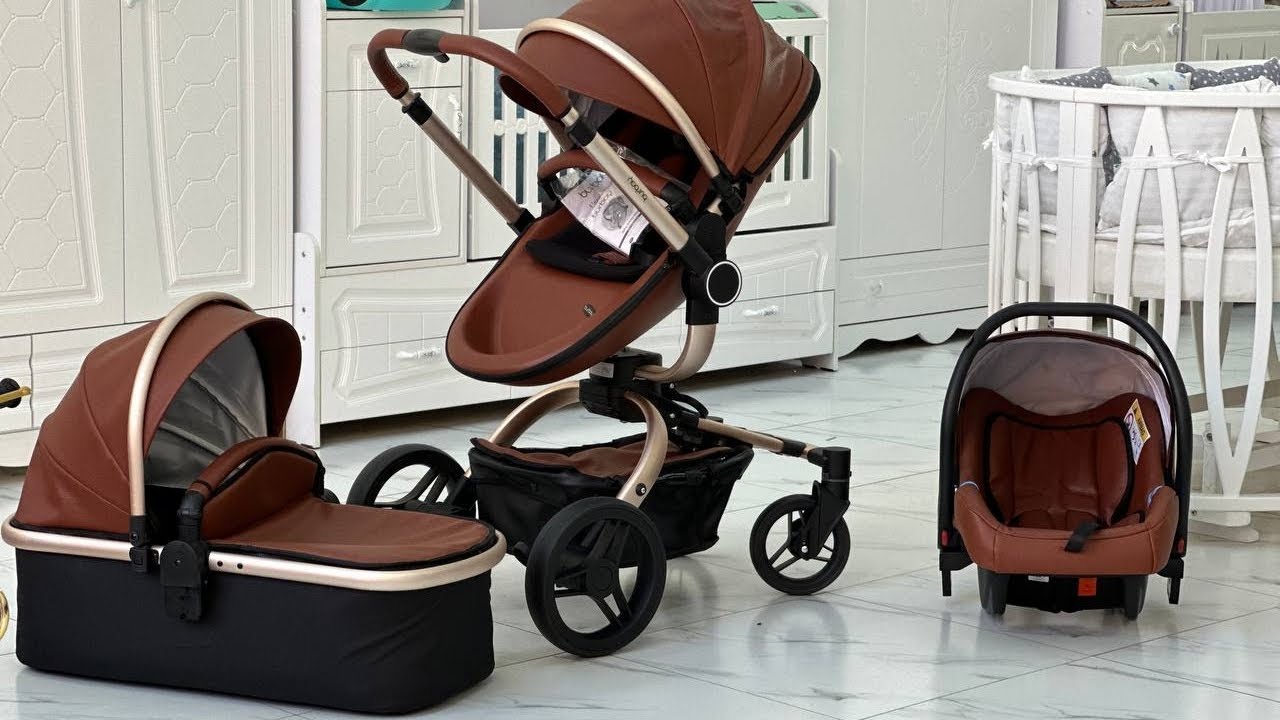 Kolyaska 3 v 1 BURBAY 360 gradusga aylanadi LUX KOLYASKA Narxi: 380$ - YouTube
