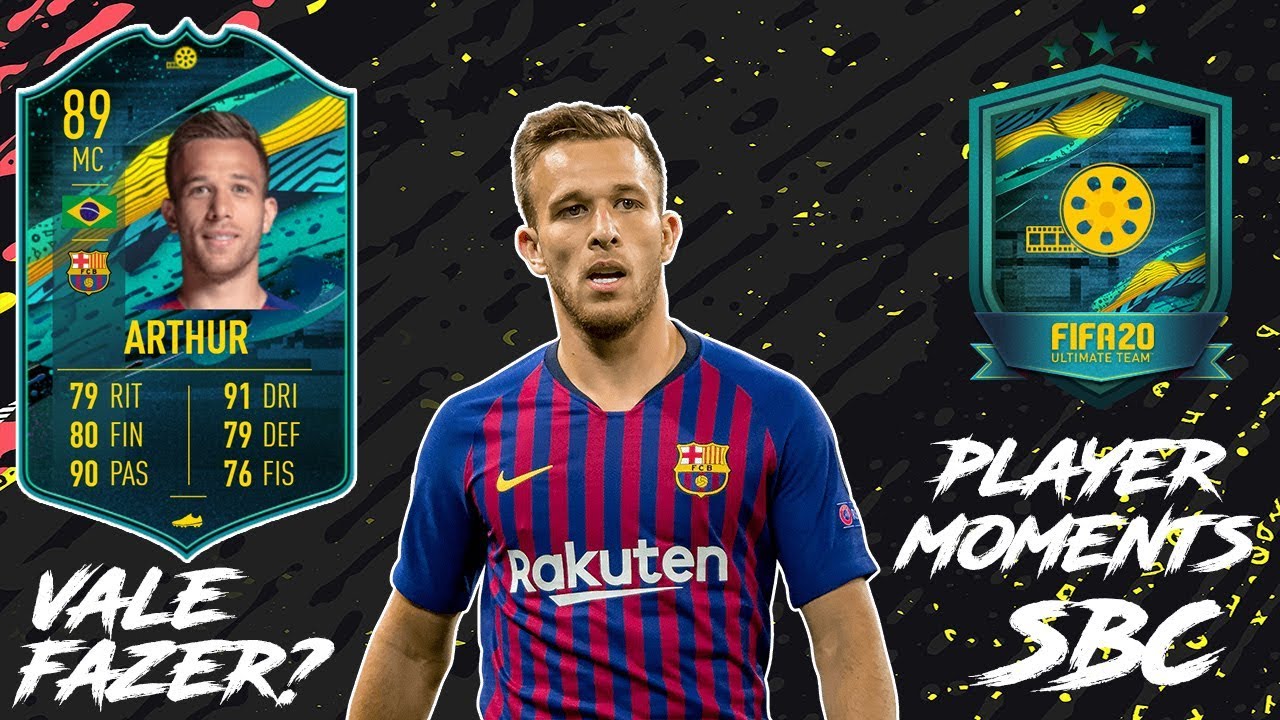 ARTHUR PLAYER MOMENTS SBC | FIFA 20 ULTIMATE TEAM - YouTube