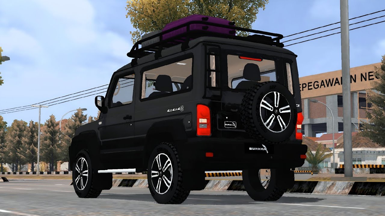 🔥FORCE GURKHA MOD RELEASED FOR BUSSID🤩 - YouTube