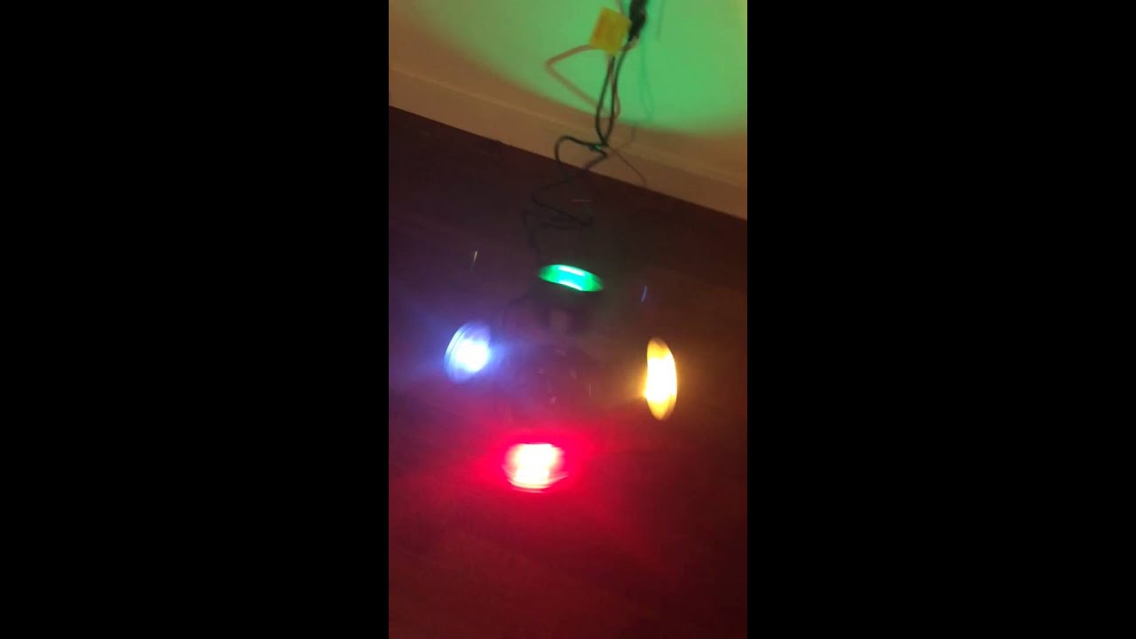 American DJ Helicopter H-450 - YouTube