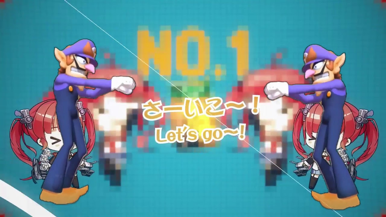 Watashi wa numba wan! but its Waluigi instead - YouTube