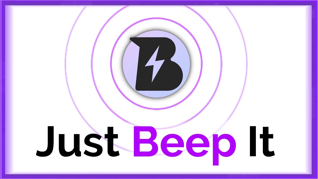 BEEP - The Secret Tool of the Most Productive Teams - YouTube