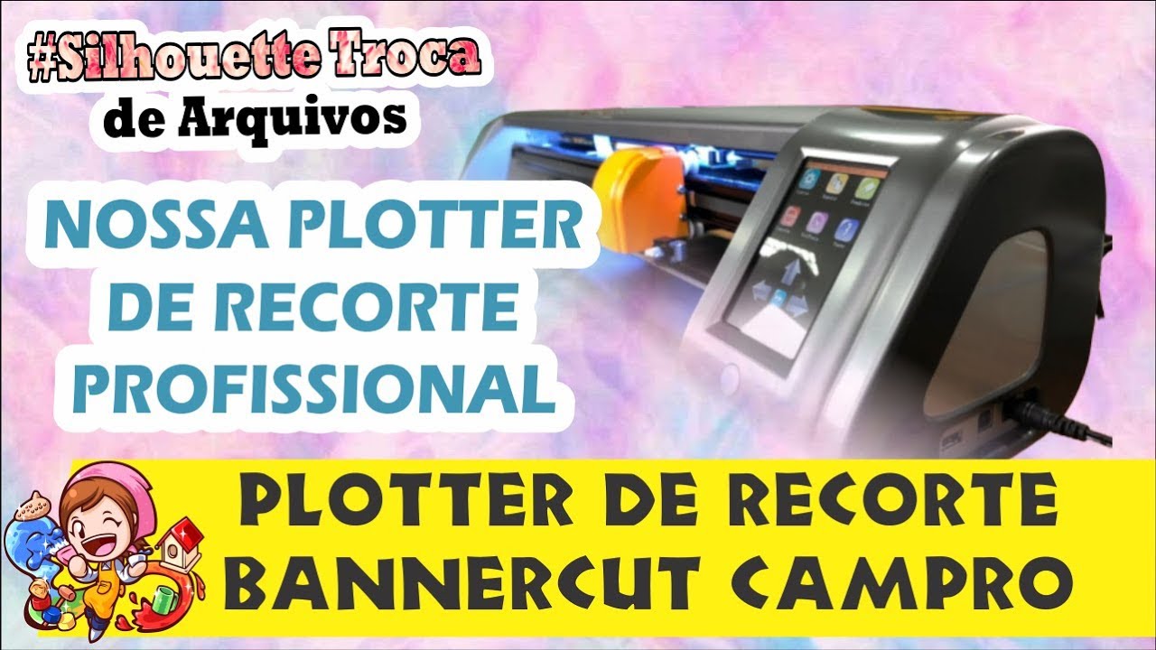 Plotter de recorte Bannercut Campro Ligth - YouTube