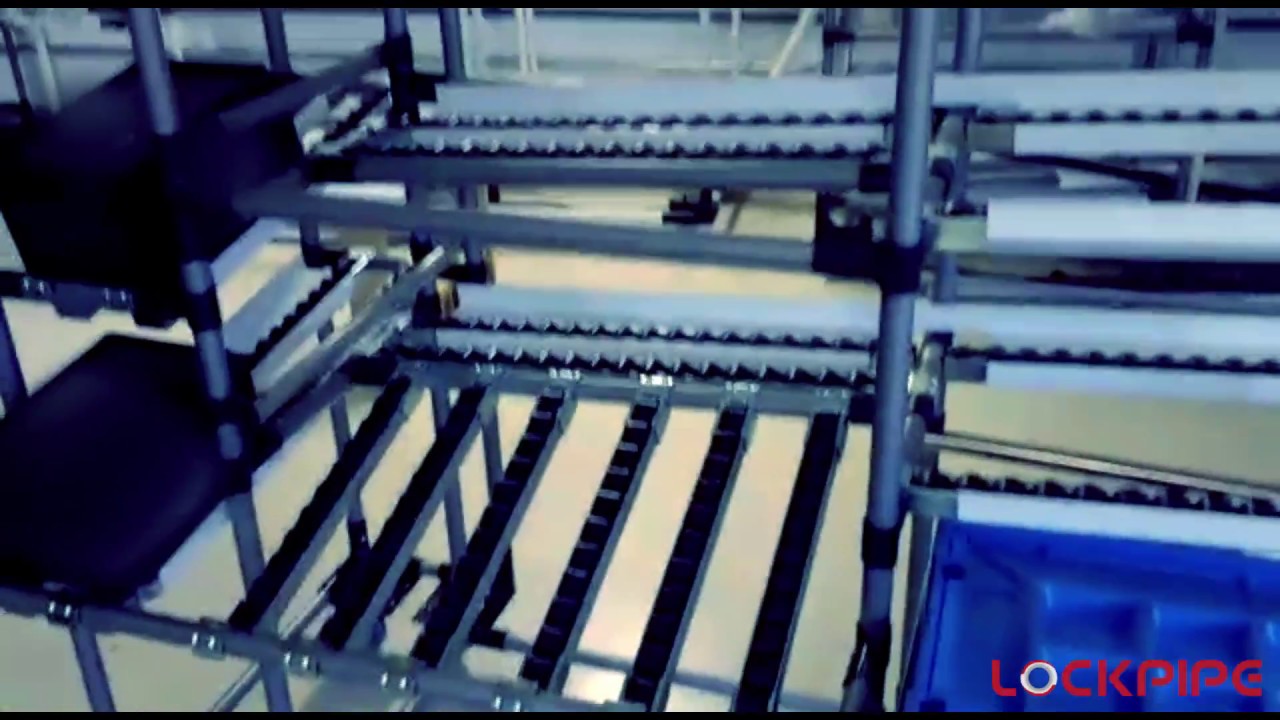 Flow Racks Lockpipe com retorno em L - YouTube