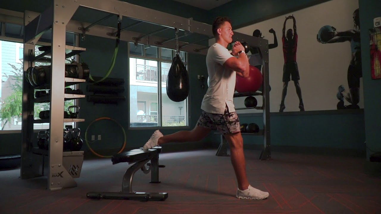 Bench Bulgarian Splits - YouTube