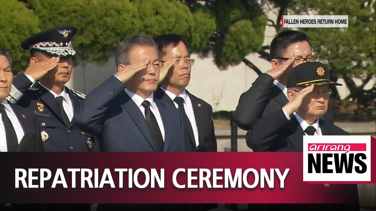 Repatriation ceremony - YouTube
