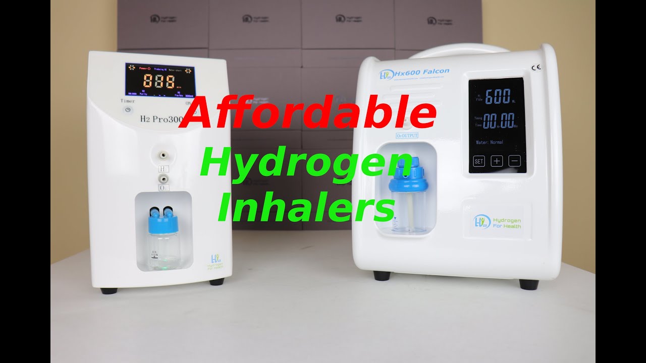 Hydrogen for Health HX600 Falcon inhaler and H2Pro 300 inhaler. - YouTube
