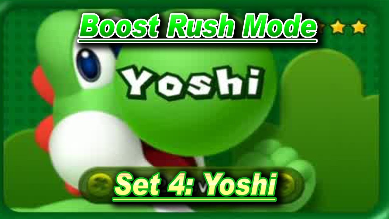 NEW SUPER MARIO BROS. U 👨🏼‍🔧 Boost Rush Mode - Yoshi Set - YouTube