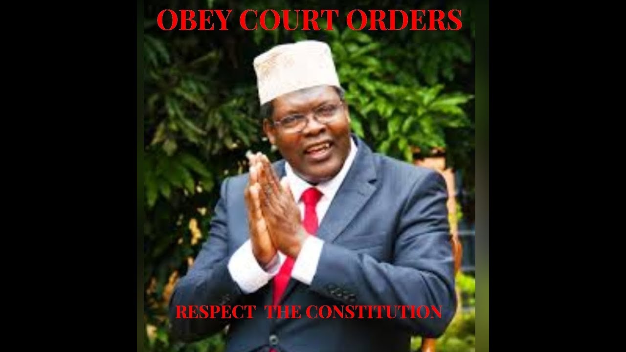 Obey Court Orders. Respect the Constitution. - YouTube