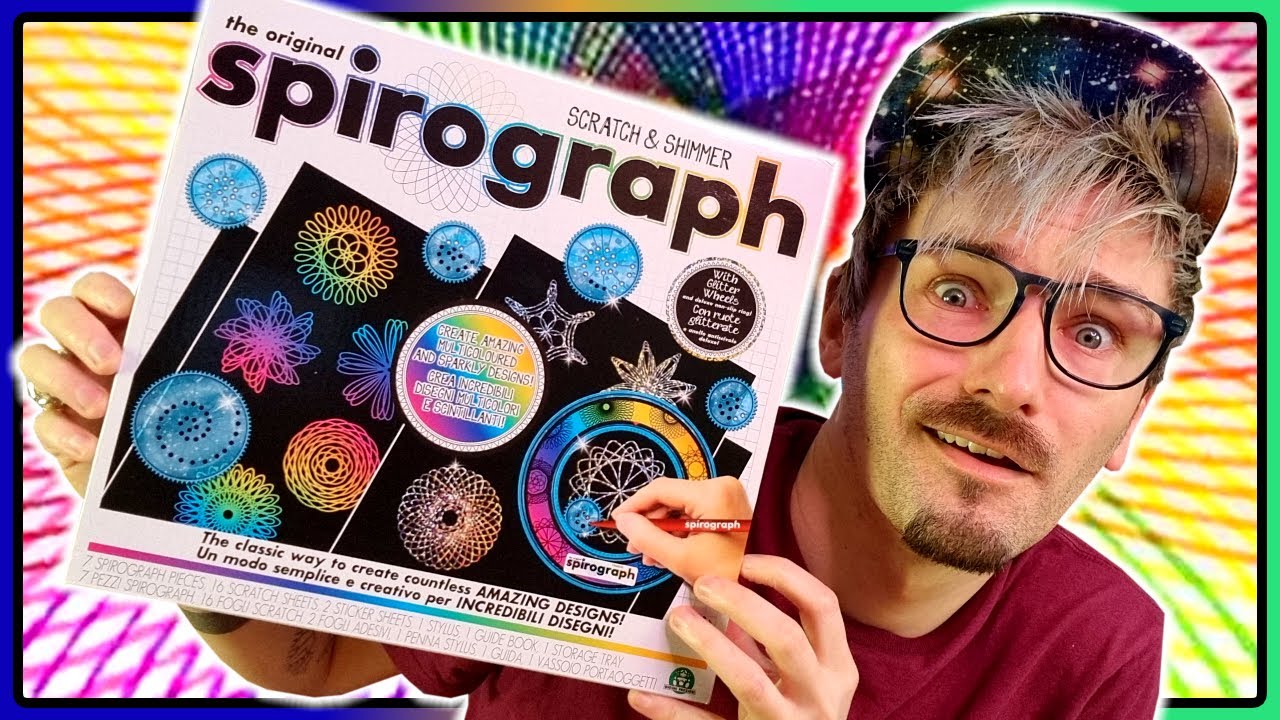 Is It Any Good? Lets Try A Rainbow Spirograph Kit! - YouTube