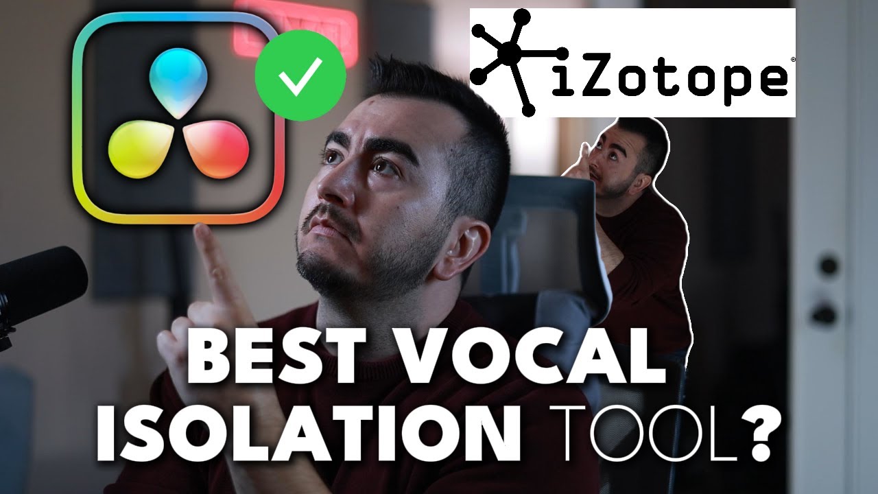 What is a better vocal isolation tool Davinci or Izotope? - YouTube