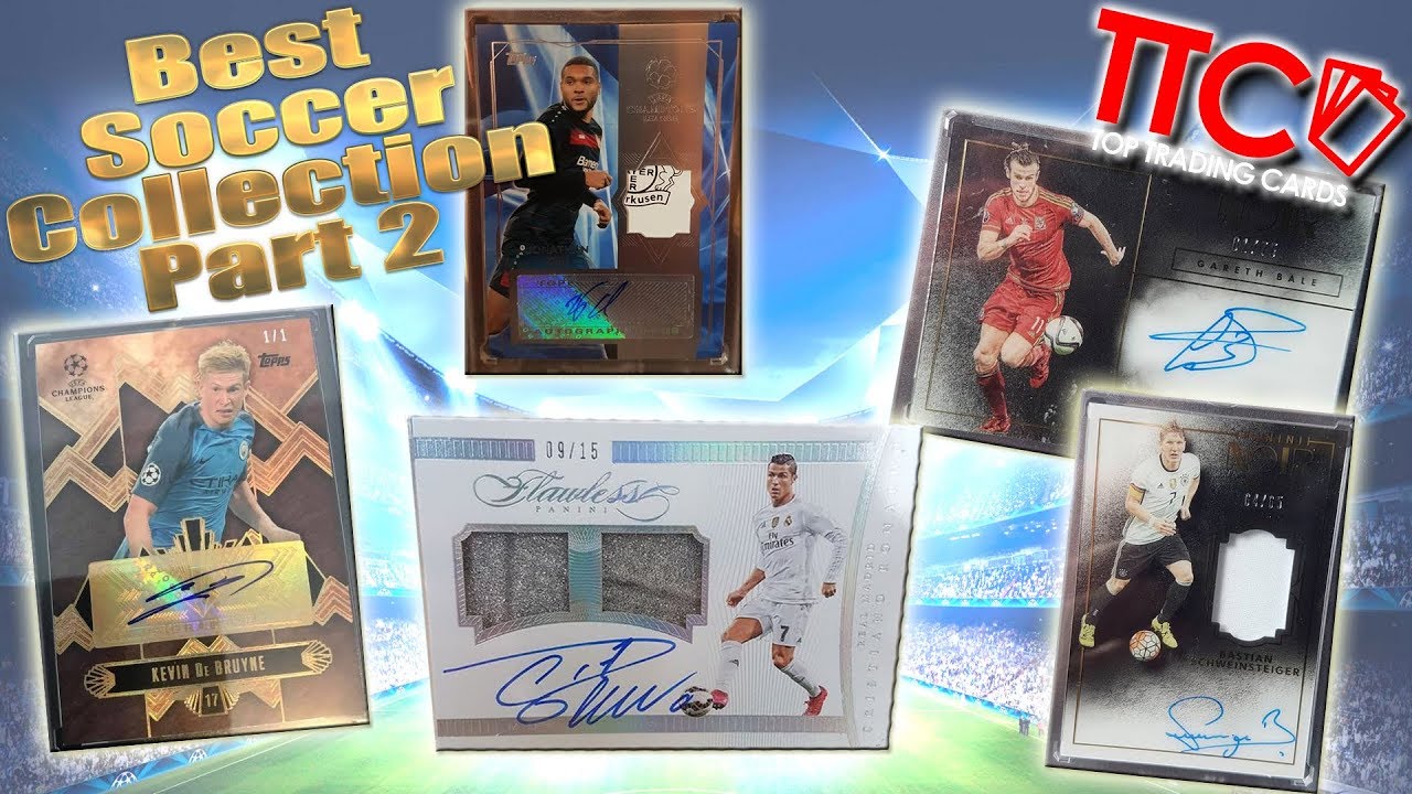 BEST SOCCER CARD COLLECTION EVER Part 2 - YouTube
