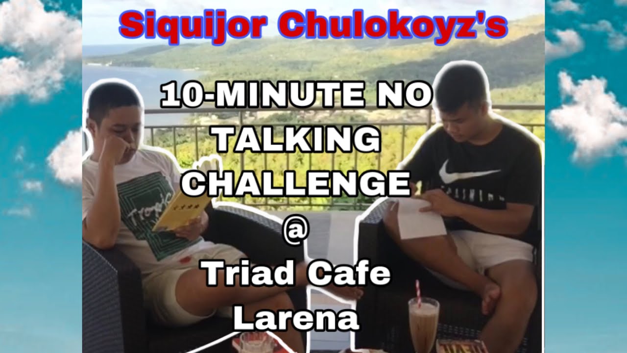 10-Minute No Talking Challenge | Siquijor Chulokoyz - YouTube