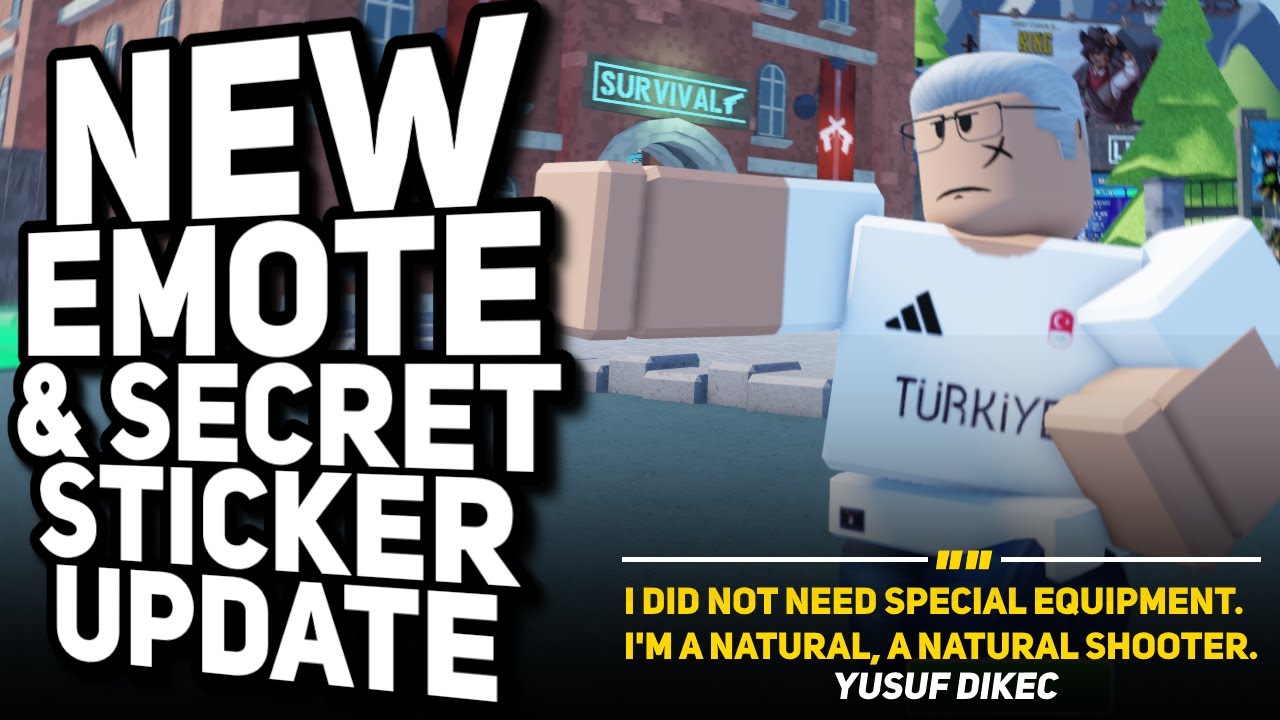 NEW EMOTE | NEW SECRET STICKER | TDS v1.34.5 Update | Sticker Update ...