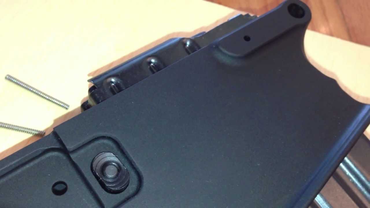 Install Magazine Catch 308 AR Build - YouTube