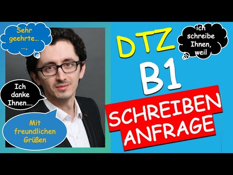 Anfrage schreiben B1 einfach erklärt! - YouTube