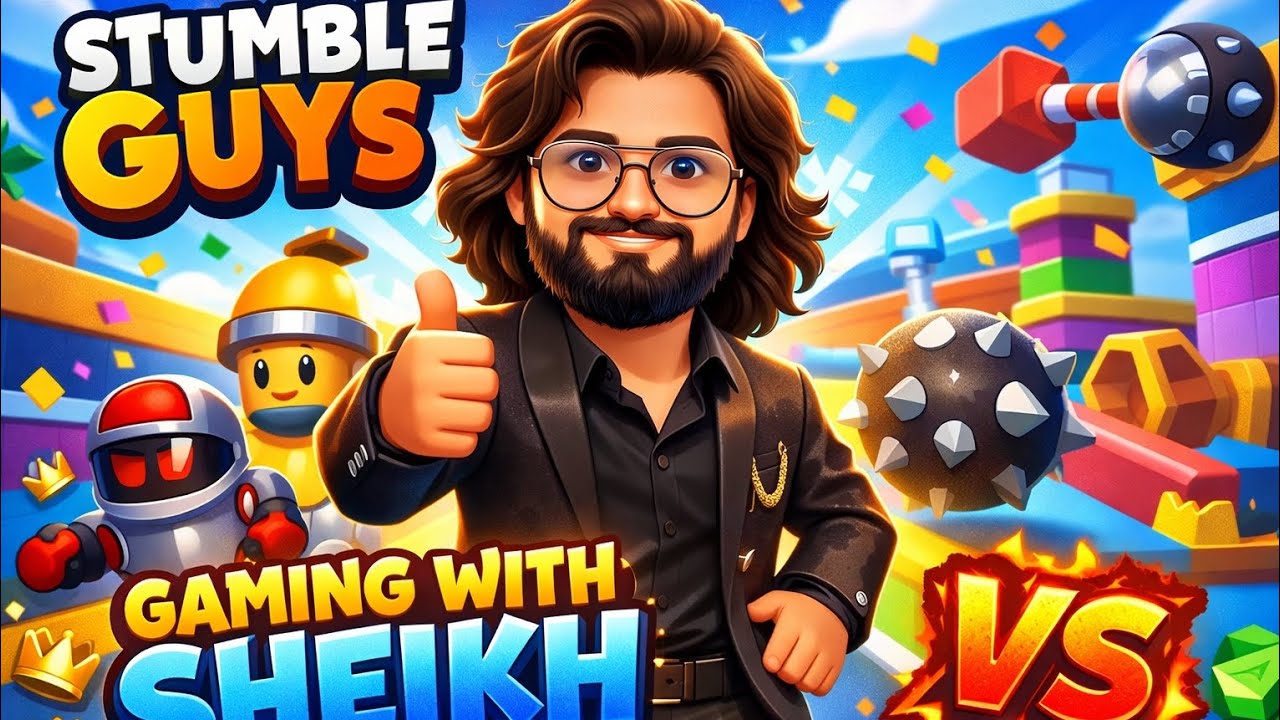 Stumble Guys Gameplay | Best Group Game | Gaming With Sheikh | Epic Fun ...