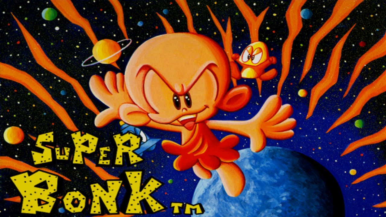 Super Bonk GamePlay (SNES) - YouTube