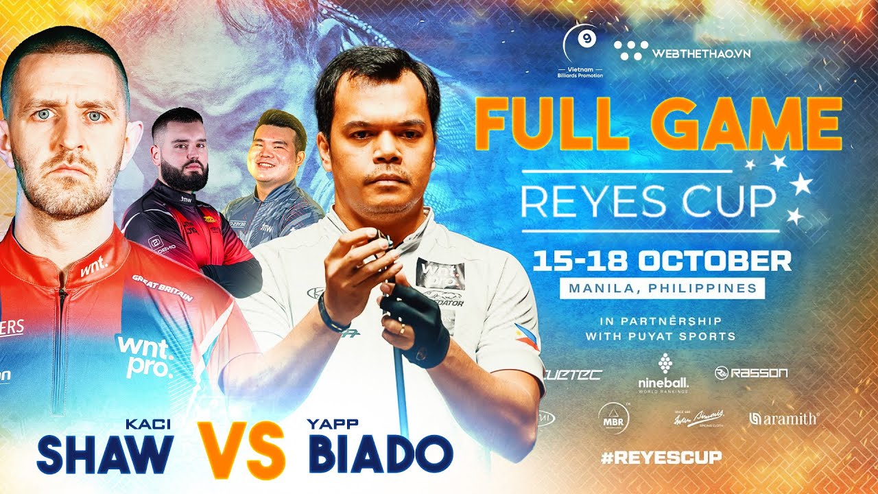 FULL TRẬN | Carlo Biado Aloysius Yapp vs Jayson Shaw/Eklent Kaci ...