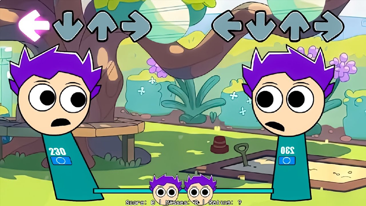 FNF Sprunki SQUIDKI All Phases Sings Cancan (Incredibox SprunkiFNF Mod ...