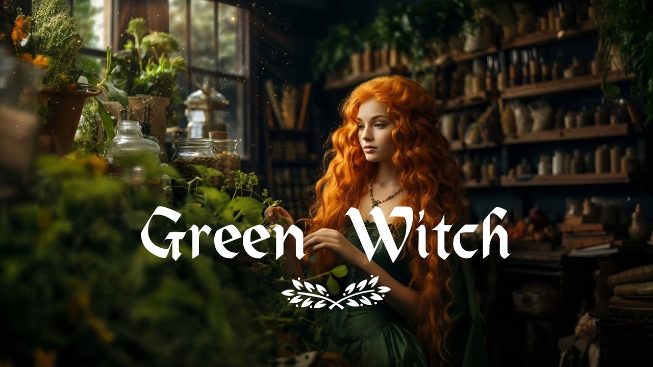 Enchanting Music for a Green Witch 🌿 - Witchcraft Music - 🌙 Magical ...
