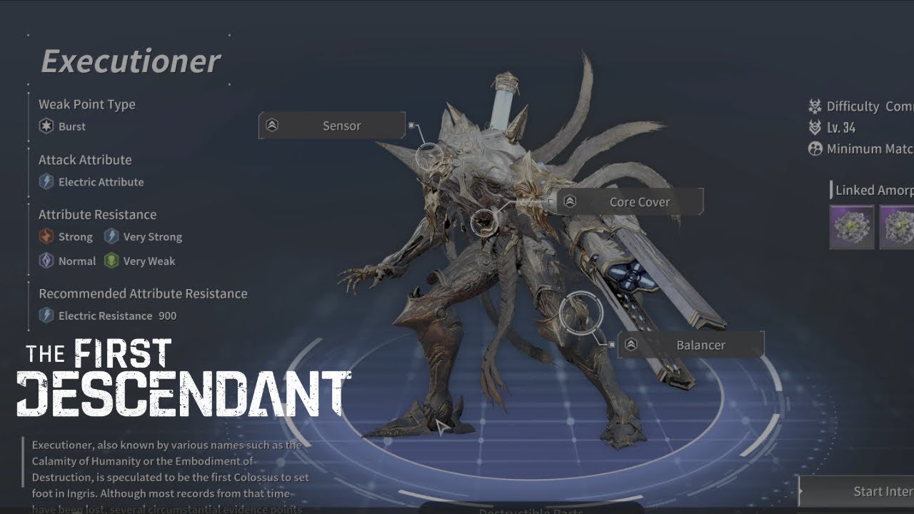 Executioner Boss Fight | The First Descendant - YouTube