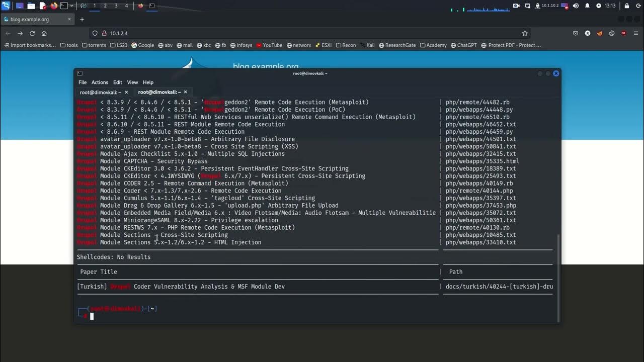 Drupal CMS Exploitation with Metasploit - Drupalgeddon - YouTube