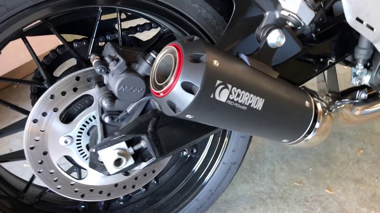 Z900RS with Delkevic header and Scorpion Slip on. - YouTube
