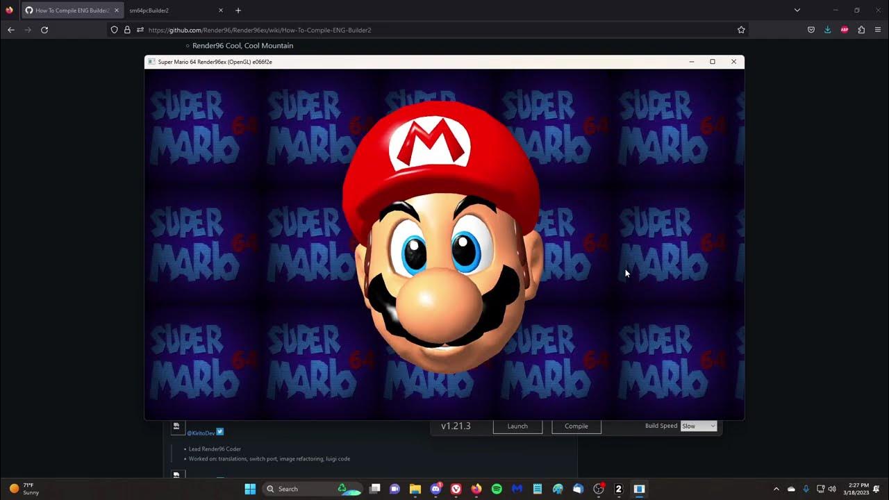 Render 96 Super Mario 64 Compile Guide (Updated 2023) - YouTube