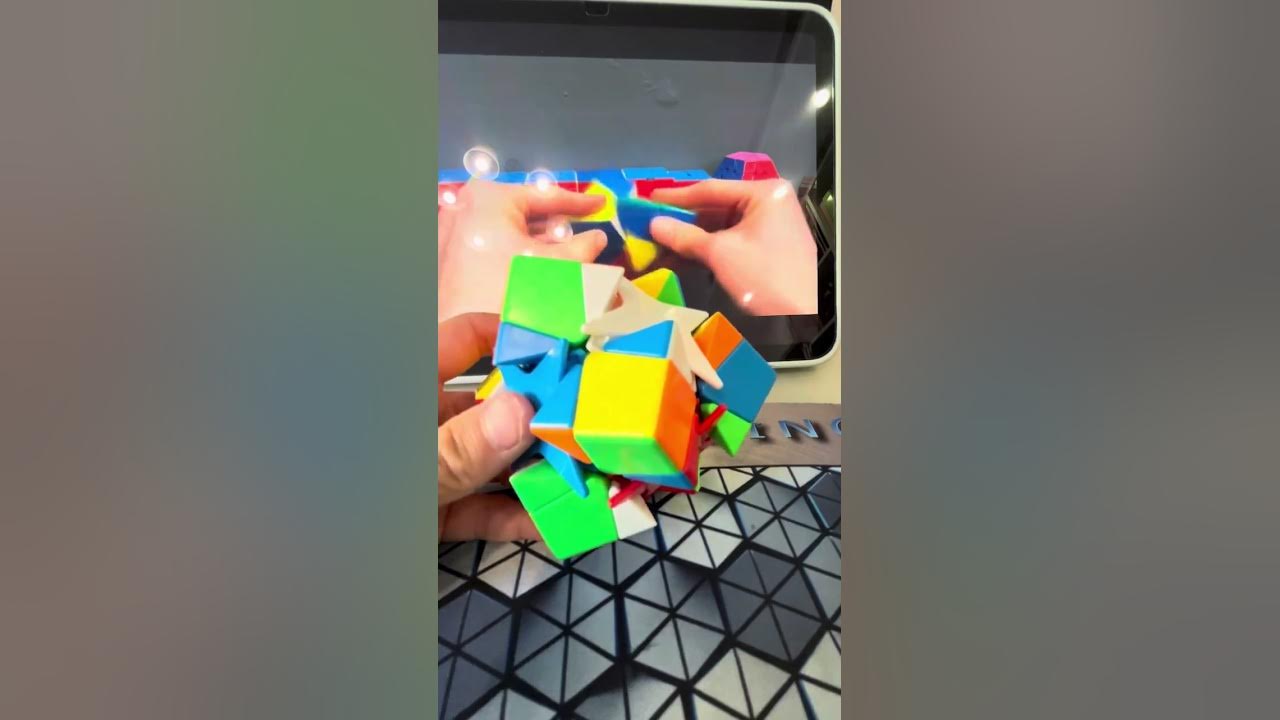 Attempting to solve the Polaris Cube with *almost* no help! - YouTube