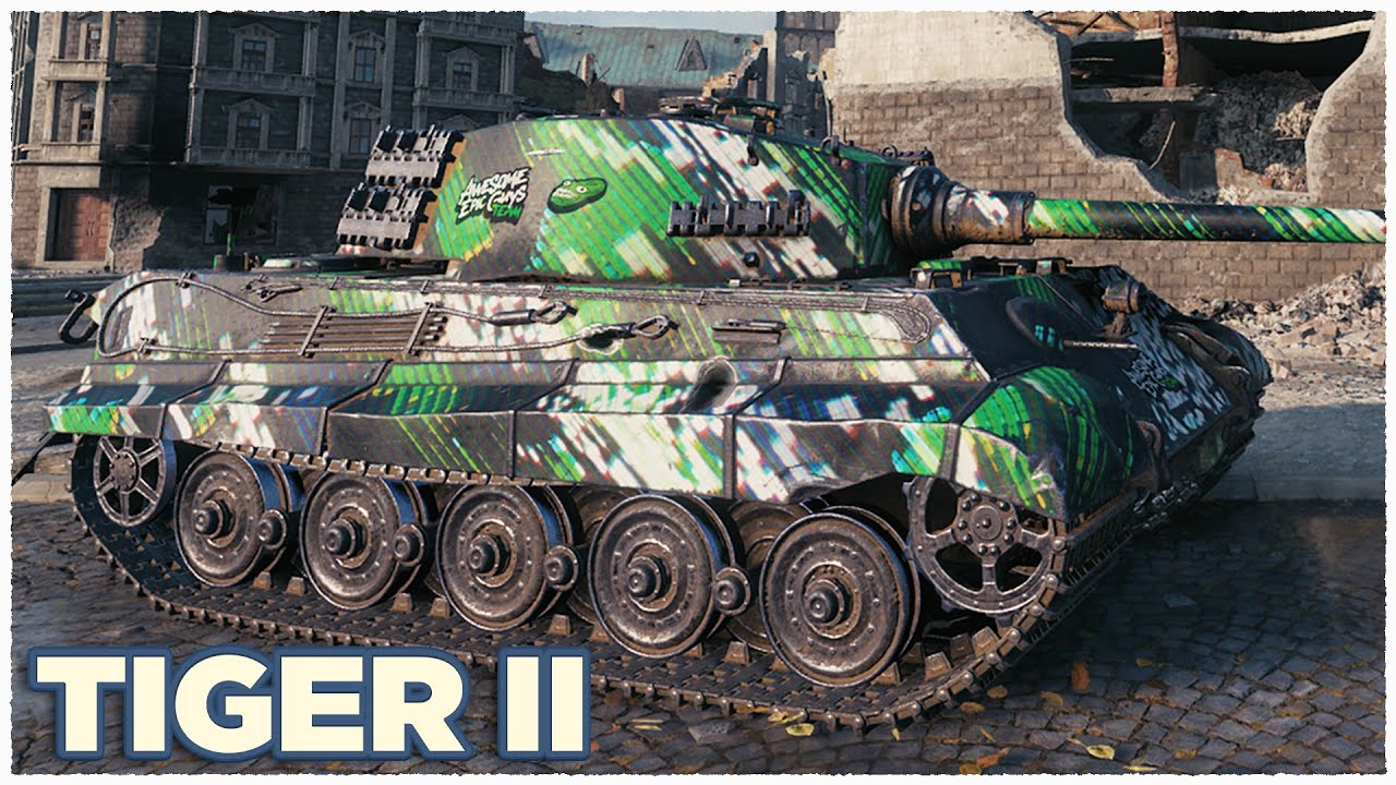 Tiger II • HAIL TO THE KING • WoT Gameplay - YouTube