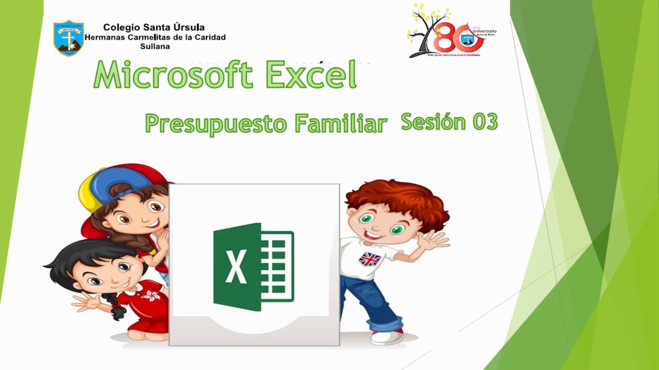 Excel Sesión 03 - Presupuesto Familiar - YouTube