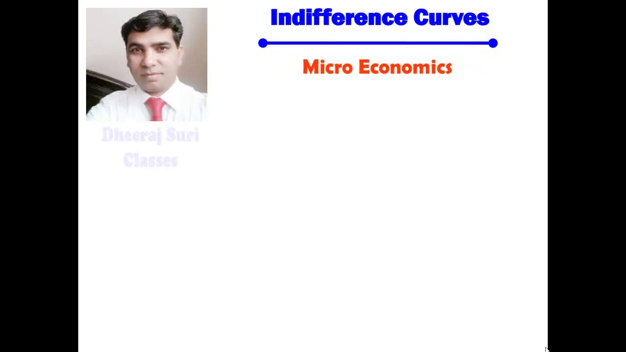 7.2 Indifference Curves | Introductory Micro Economics | Economics ...