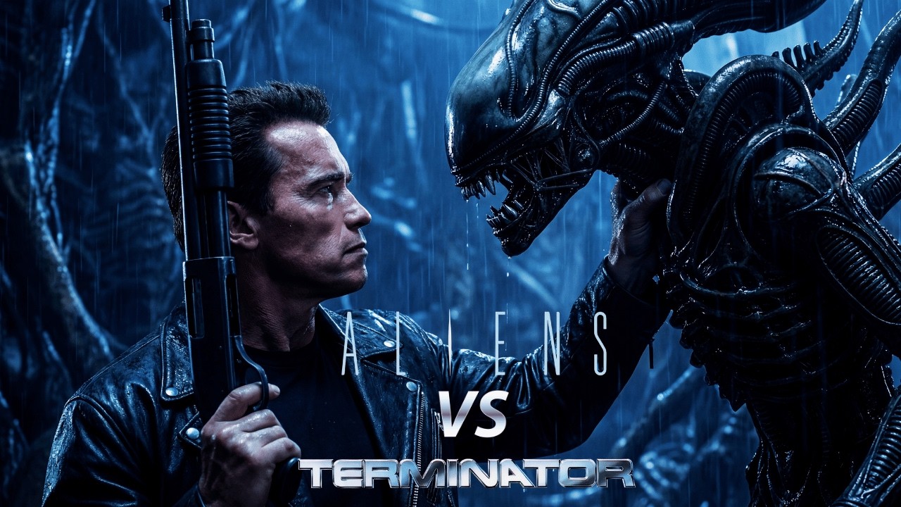 Terminator vs Alien: Unstoppable Force Meets Perfect Organism | Arnold ...