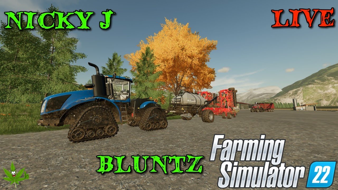 Farming Simulator 22 LIVE *BACK COUNTY ROAD* 13 - YouTube