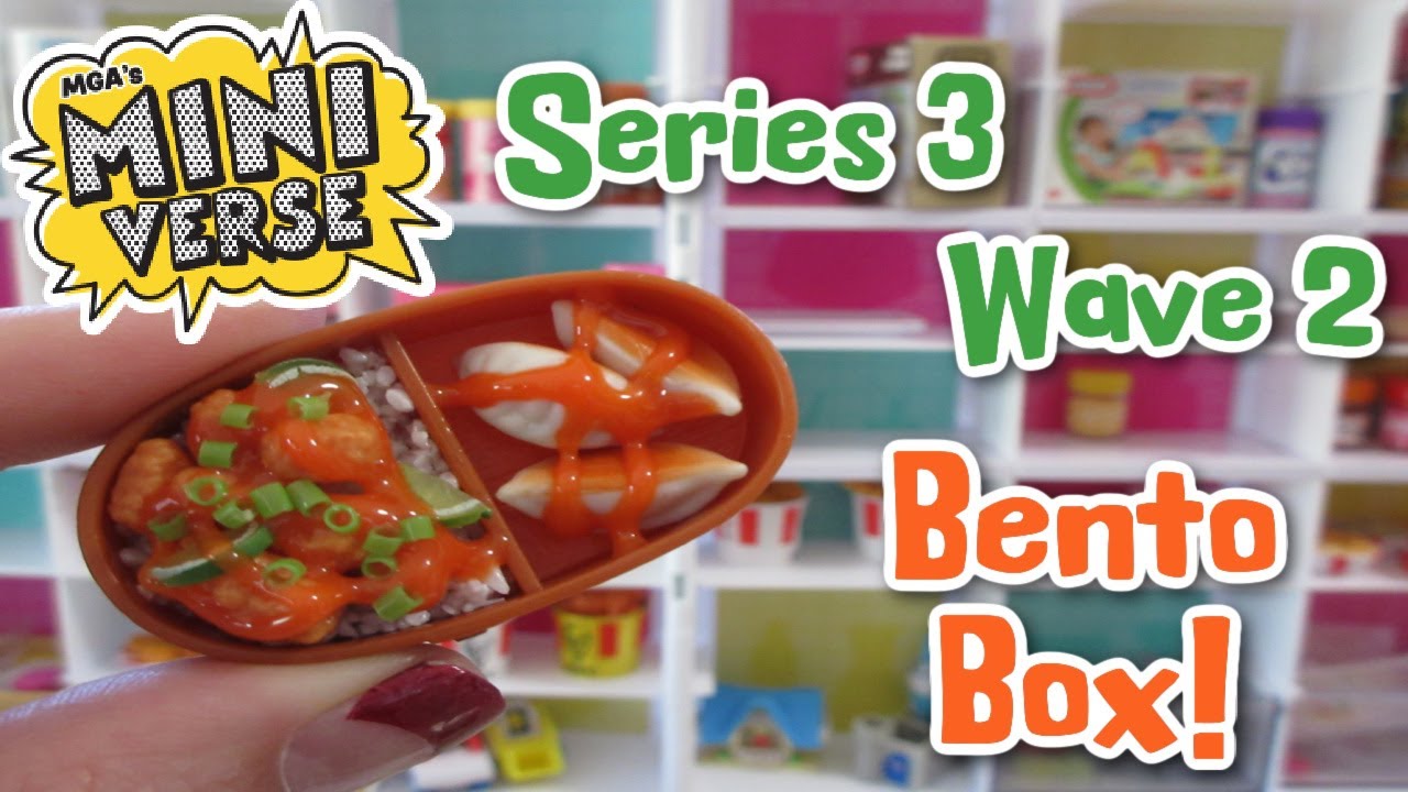 Miniverse Diner Series 3 Wave 2 Bento Box! - YouTube