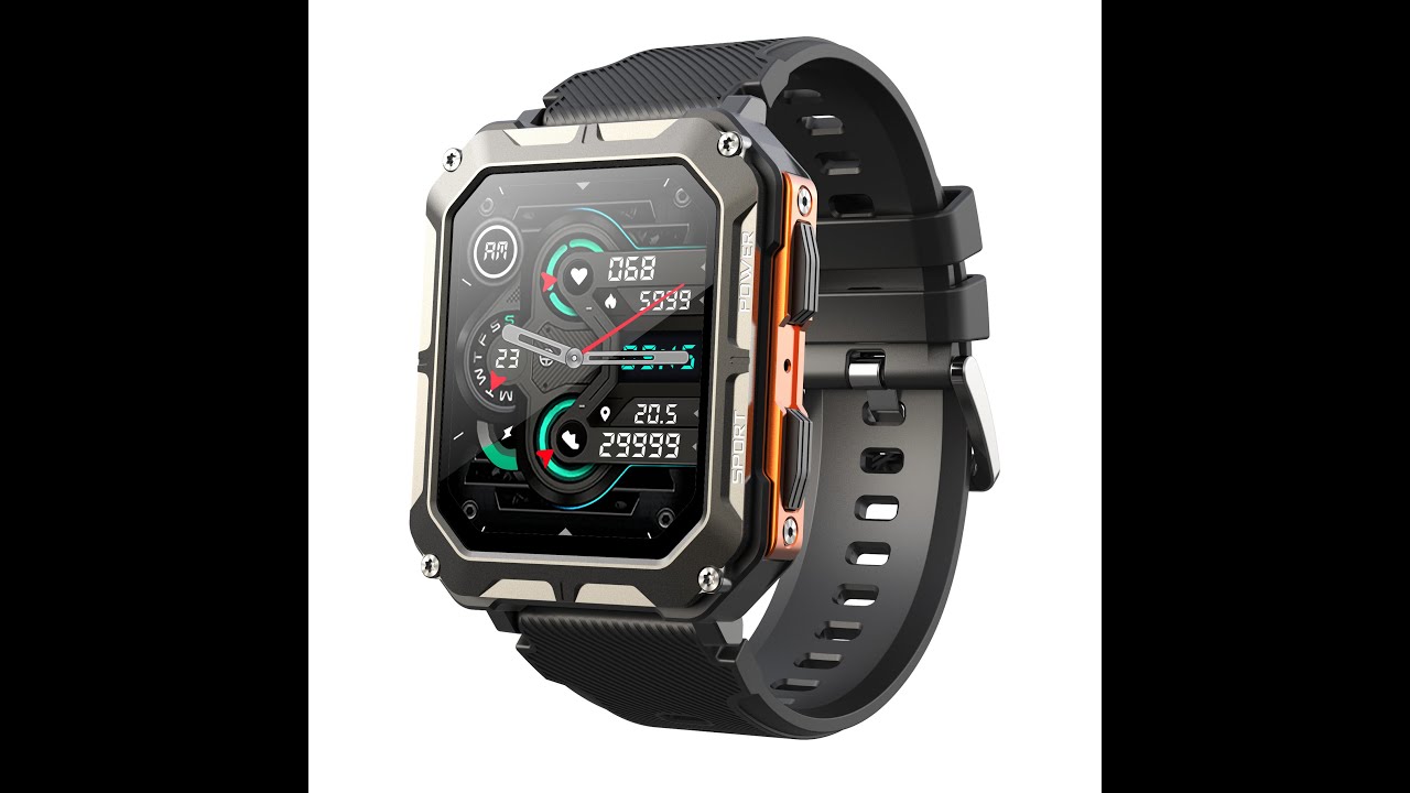 C20 pro smart watch factory - YouTube